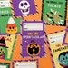 Halloween Valentines, Printable Cards, Instant Download - Etsy