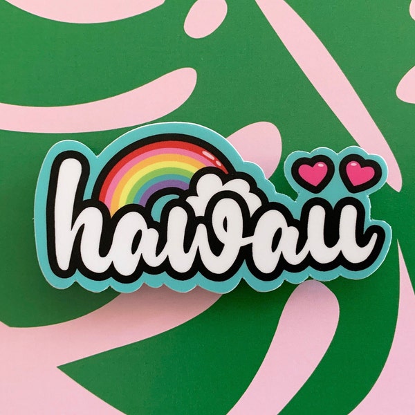 Hawaii Sticker - Etsy