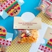 Cheeseburger Goodie Bag Topper, Birthday Party Printable - Etsy