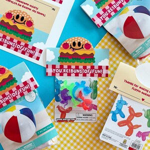 Cheeseburger Goodie Bag Topper, Birthday Party Printable - Etsy