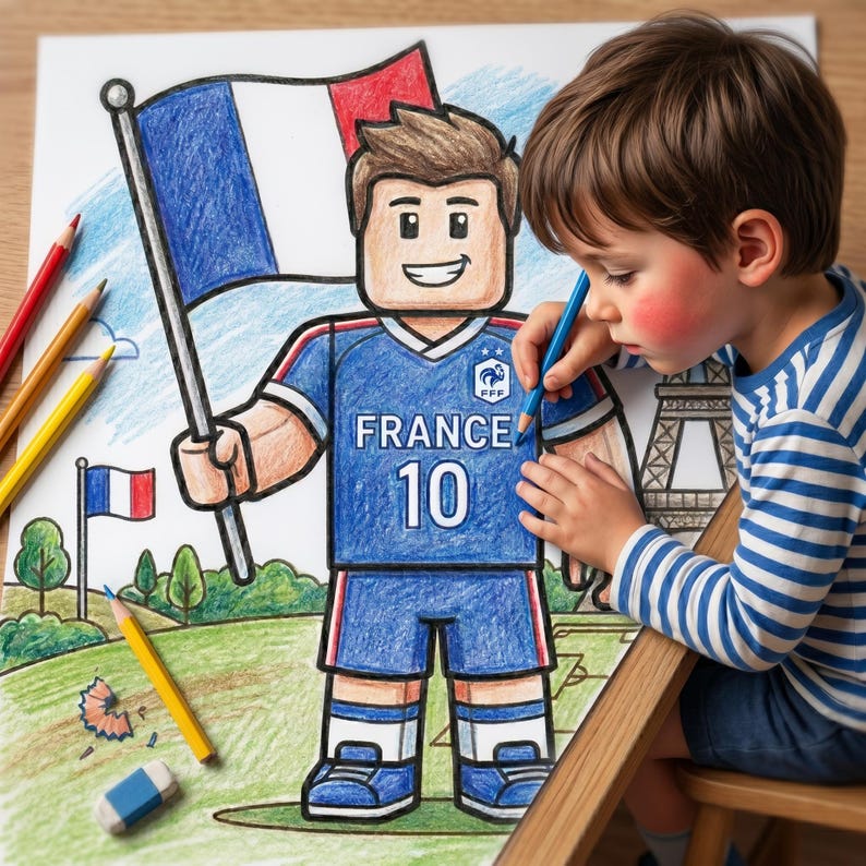 Block Kids World Cup 2026 Coloring Pages | 44 Pages Printable PDF ...