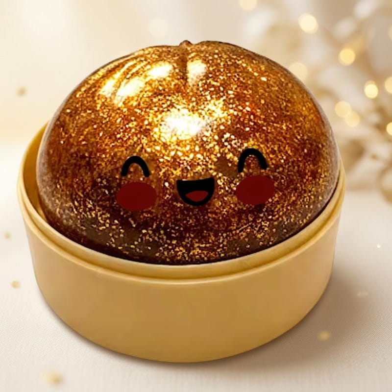 Gold Dumpling Squishy - Etsy