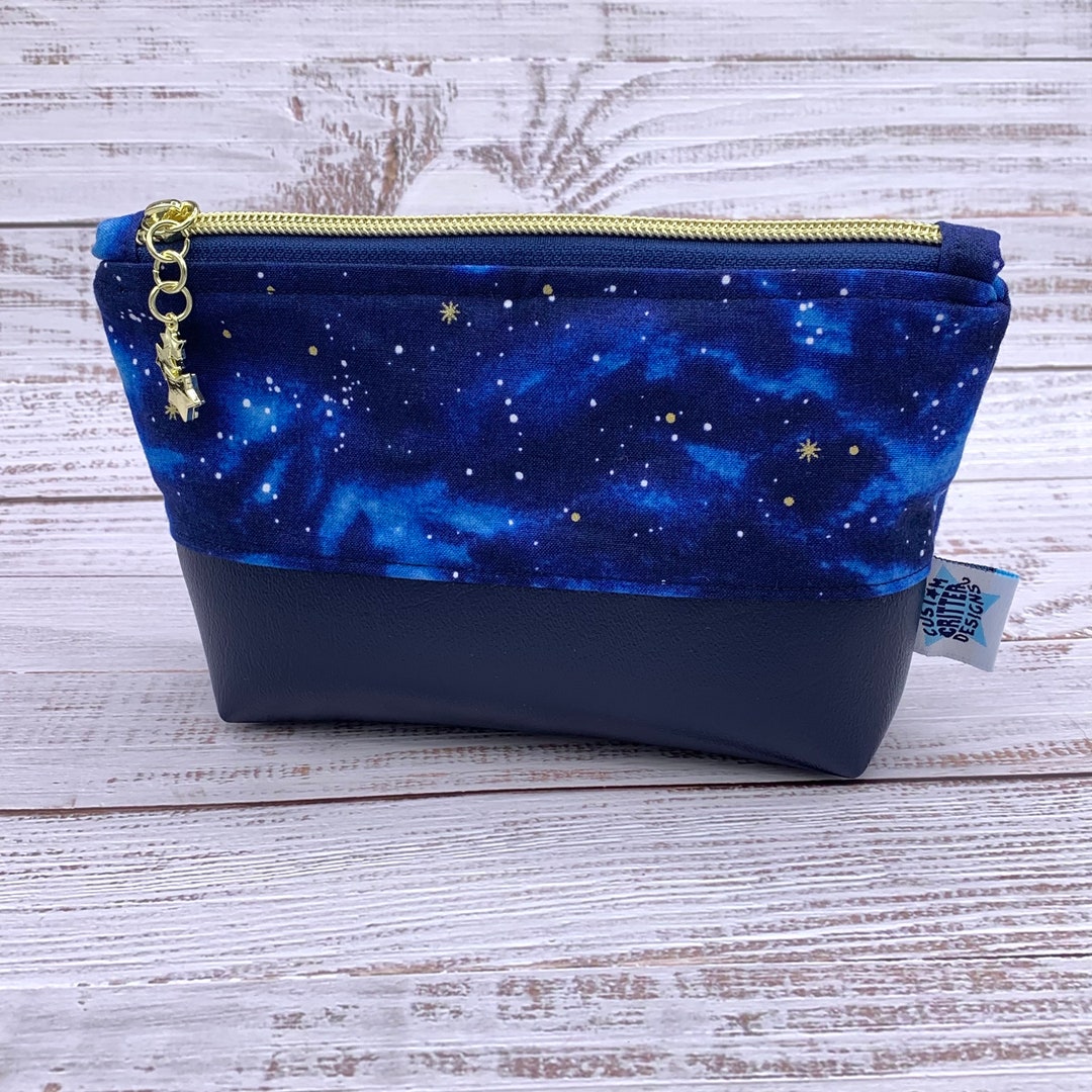 Starry Night - Reusable Split Snack Bag, Zipper Pouch - Etsy