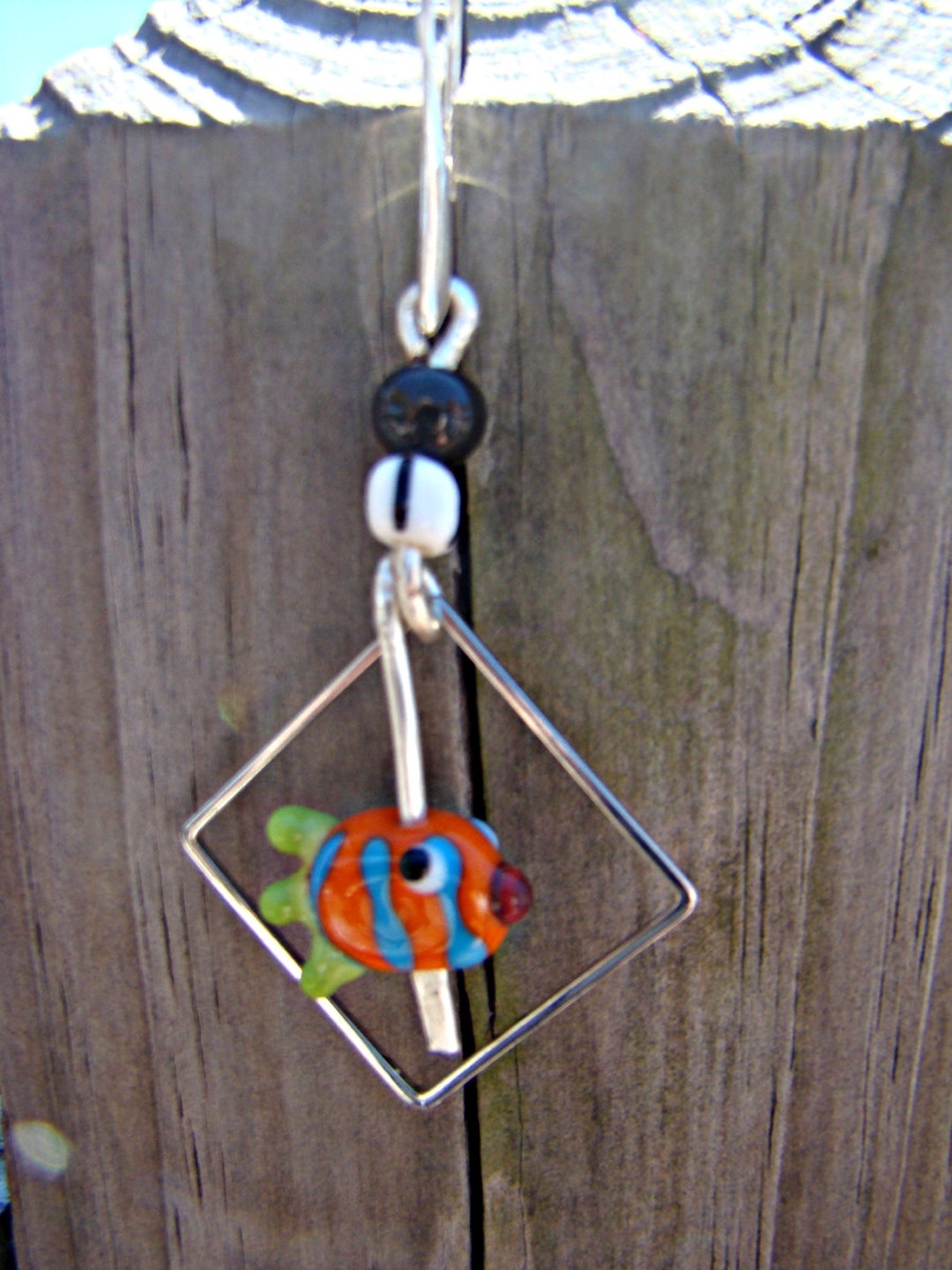 One Little Fishy, Two Little Fishy Earrings - Etsy