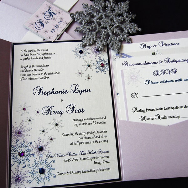 Snowflake Wedding - Etsy