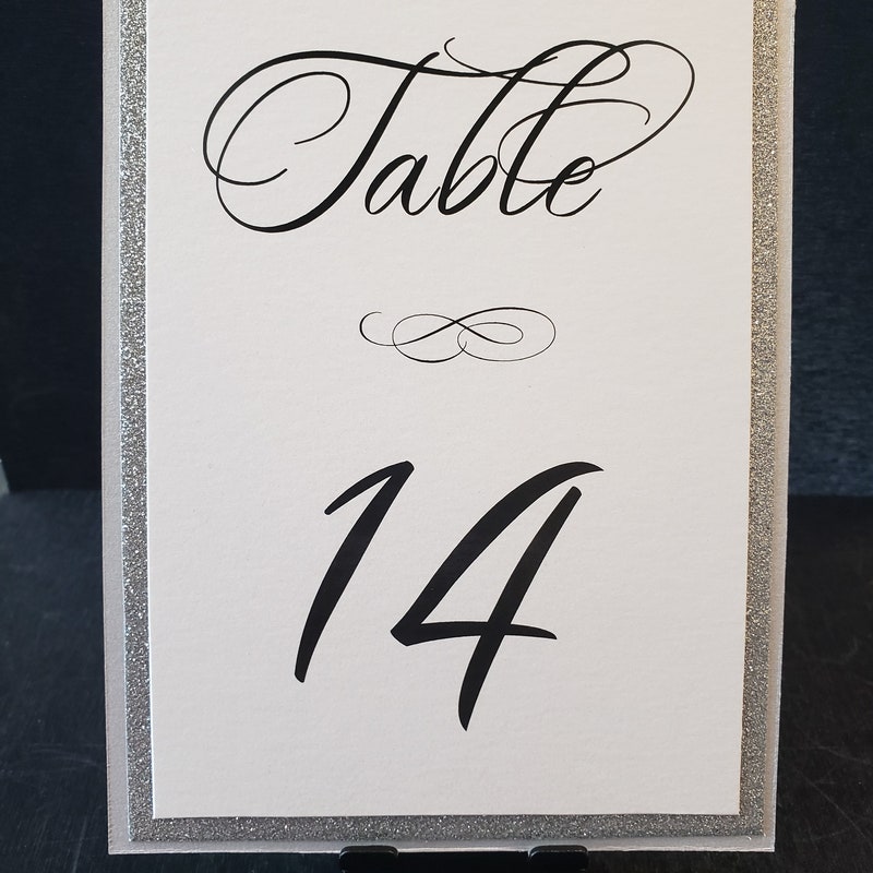 Table Card - Etsy