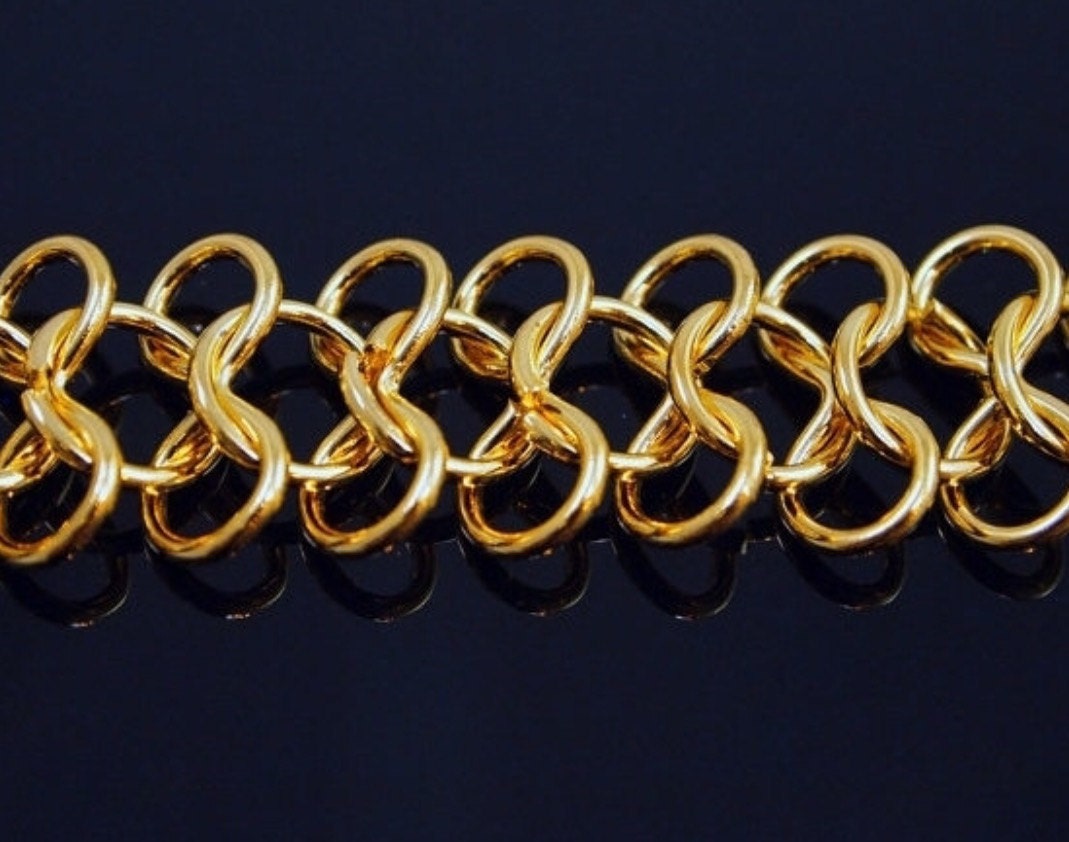 Gold Chain - Large Chain - Infinity Chain - 1/2 Yard - Etsy