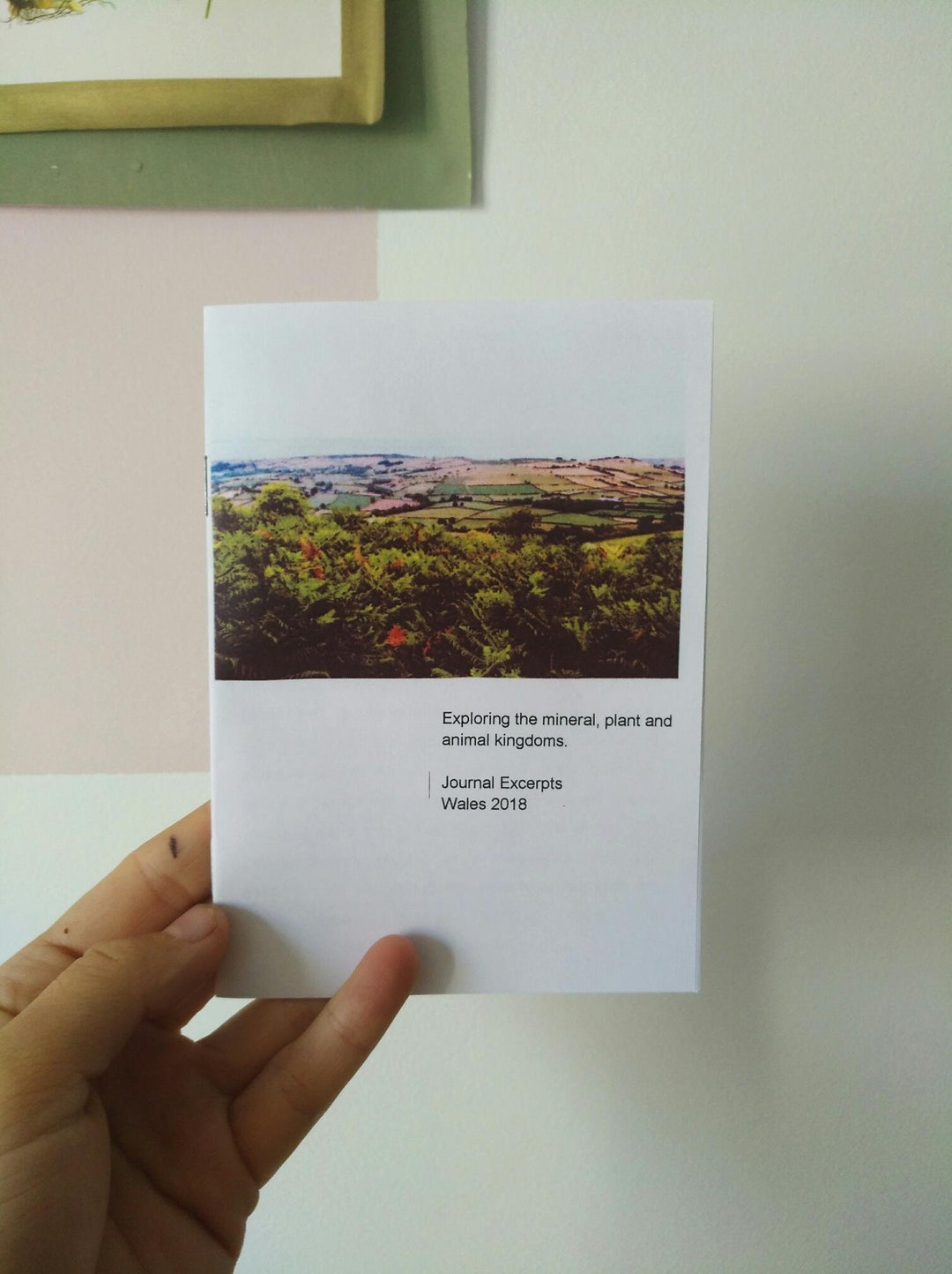 Journey Through a Small Country. Travel Zine Wales - Etsy