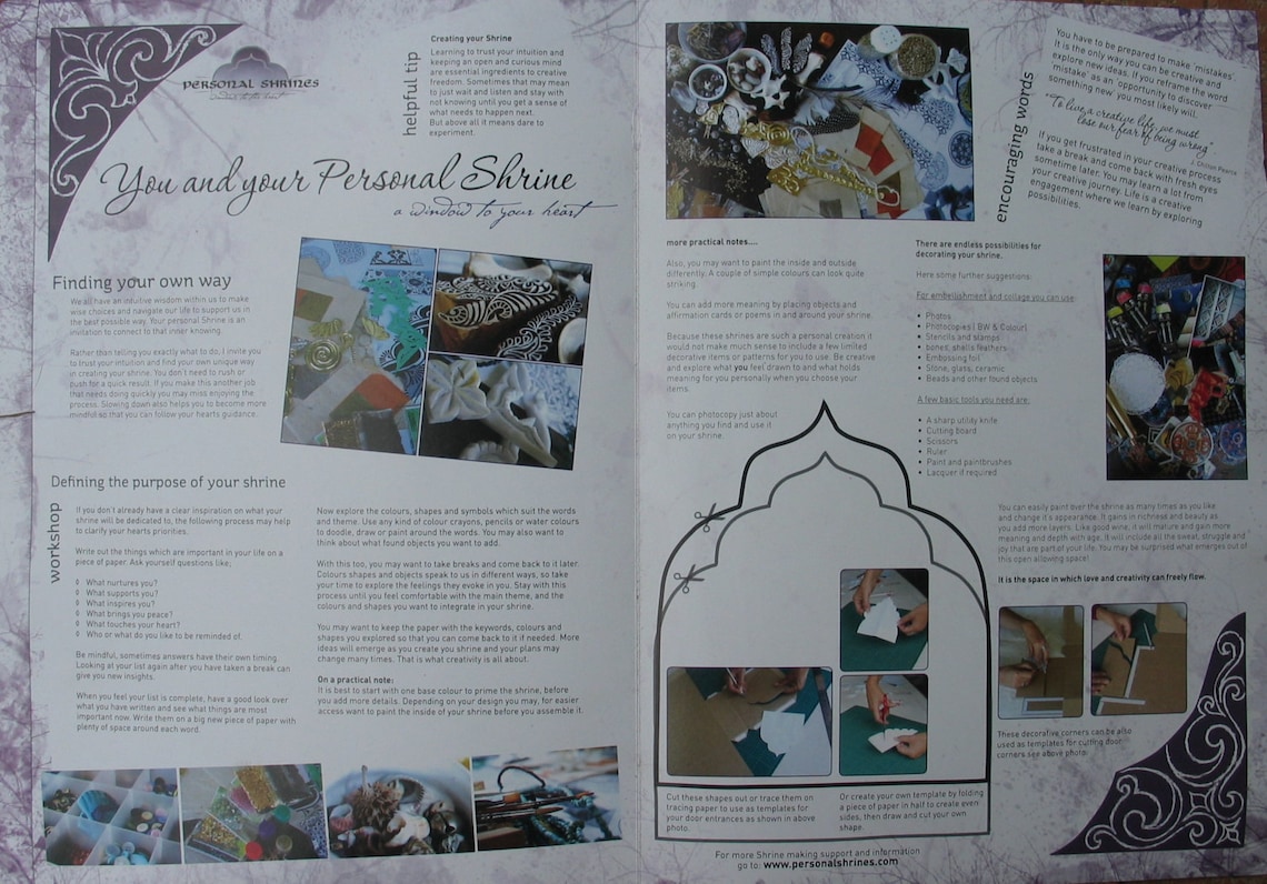 Personal Shrine Making Kit - Etsy
