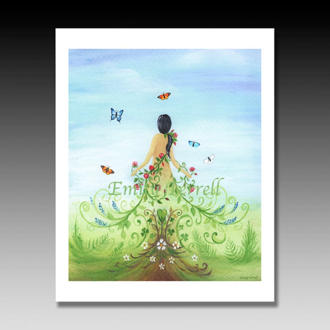 Earth Goddess, Mother Earth, Elements, Elemental Goddess, Plant Goddess ...