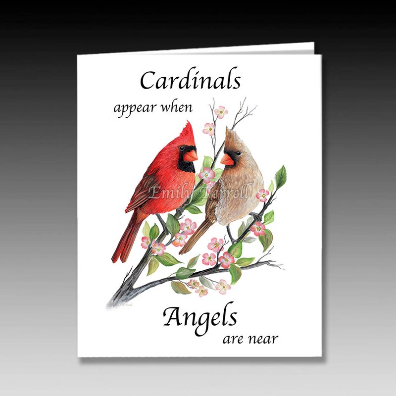 Cardinal Poem - Etsy