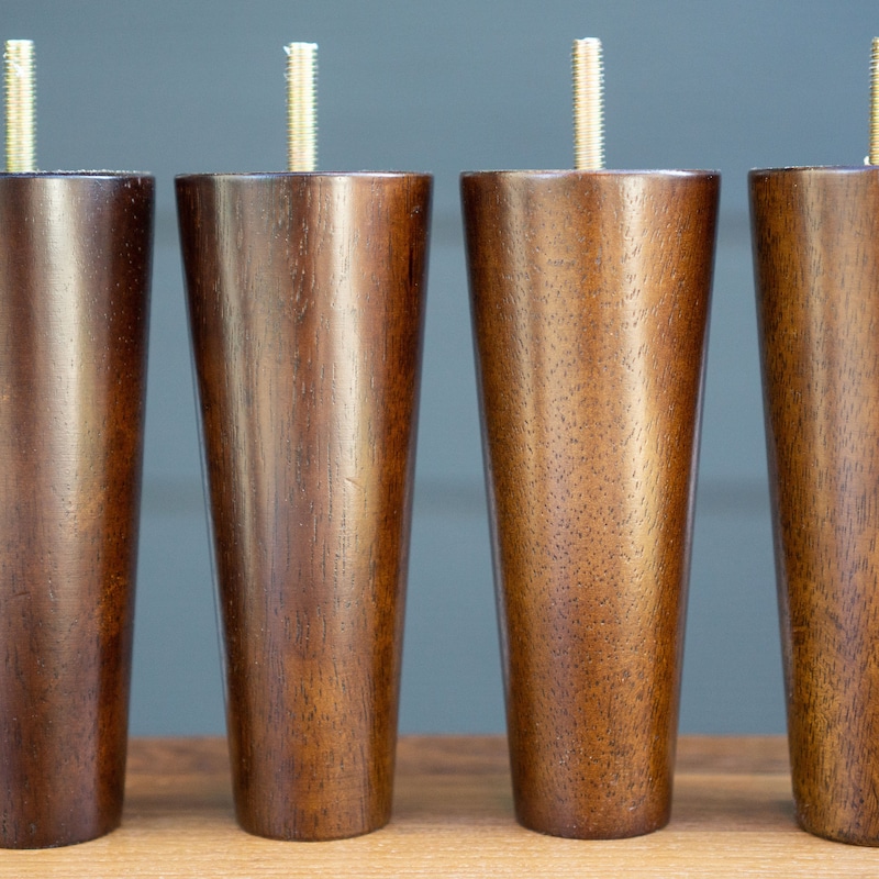 Dark Wooden Chair Legs - Etsy