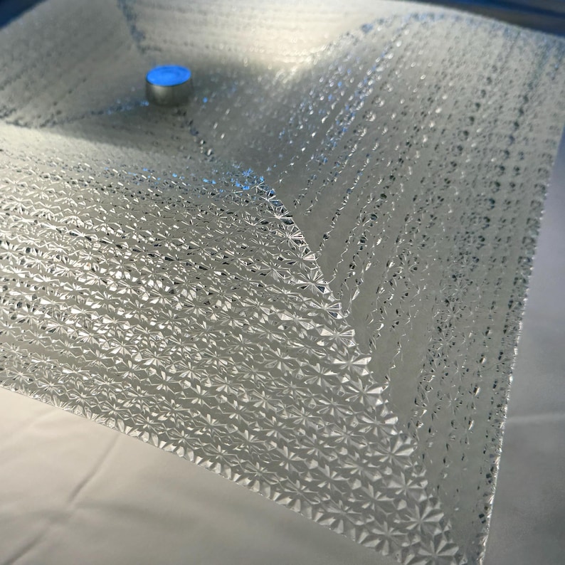 CEILING LIGHT FACETED - Mid-century Modern Vintage - Etsy