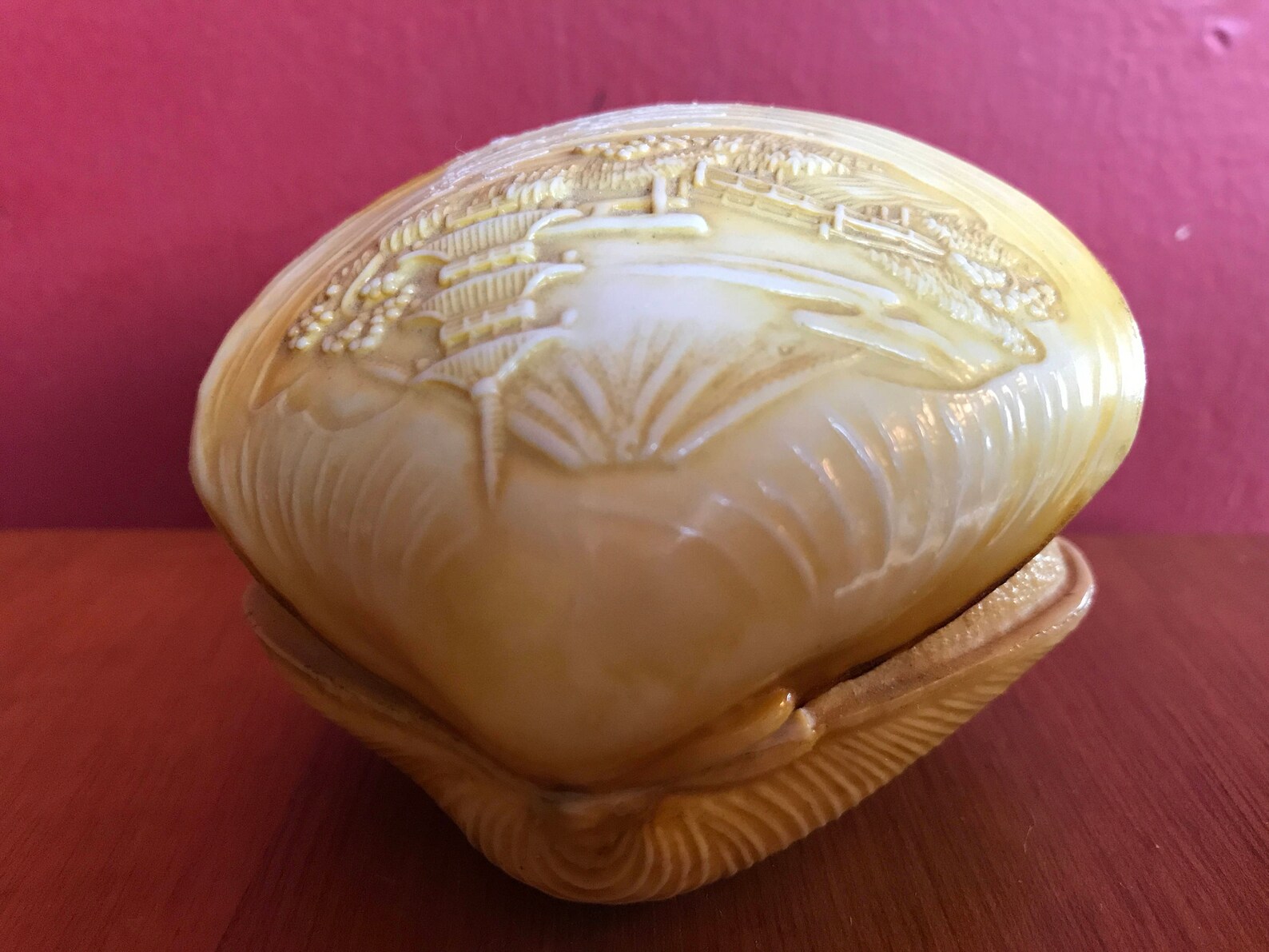 Intriguing Japanese Clam Shell Dioramas. Souvenirs From the - Etsy