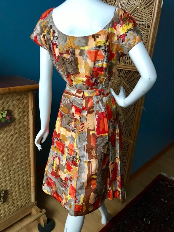 Two piece mid century modern dress! Wonderful Mid cen… - Gem