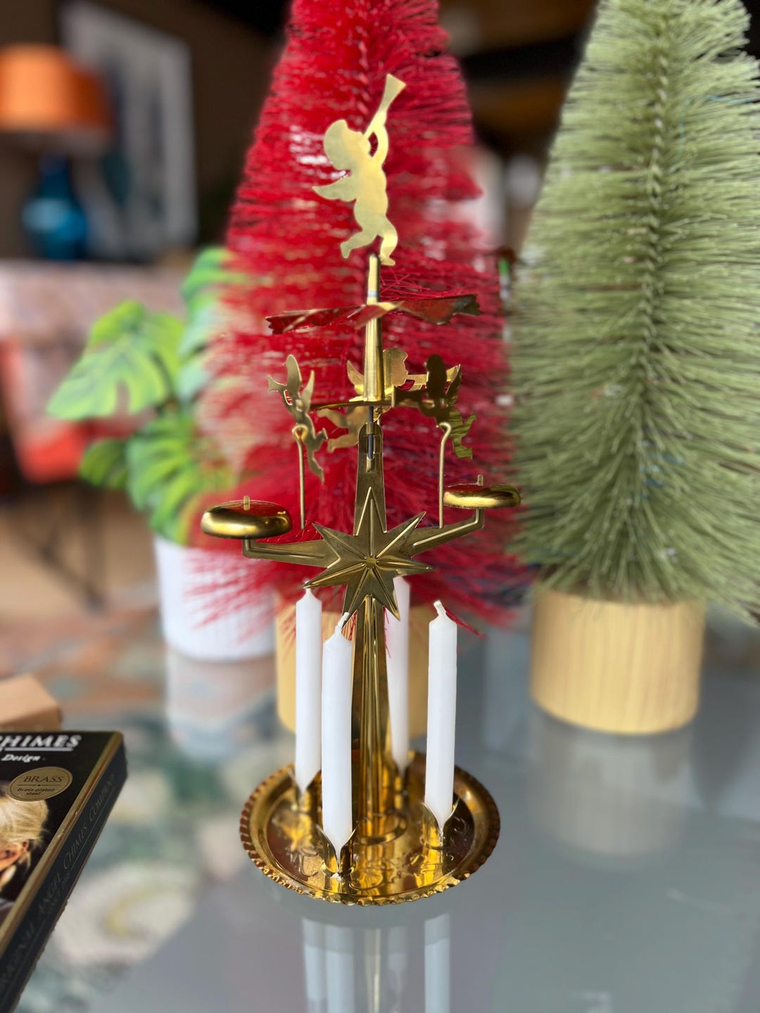 Angel Chimes. Original Swedish Design. Delightful Brass Angels Spin ...