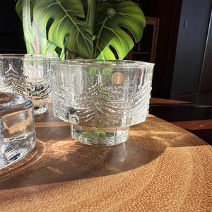 Three Lovely Small Iittala Kuusi (spruce Tree) Design Candle Holders ...