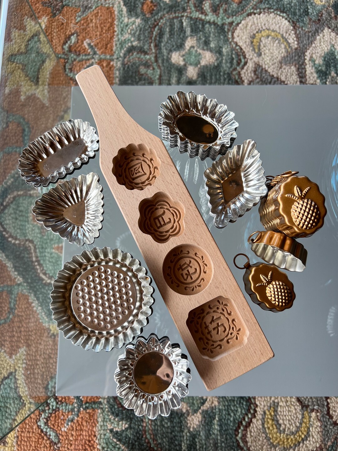 Time for Tarts! A Variety of 72 Mold - Metal Sandbakkel Tart Tins in an ...