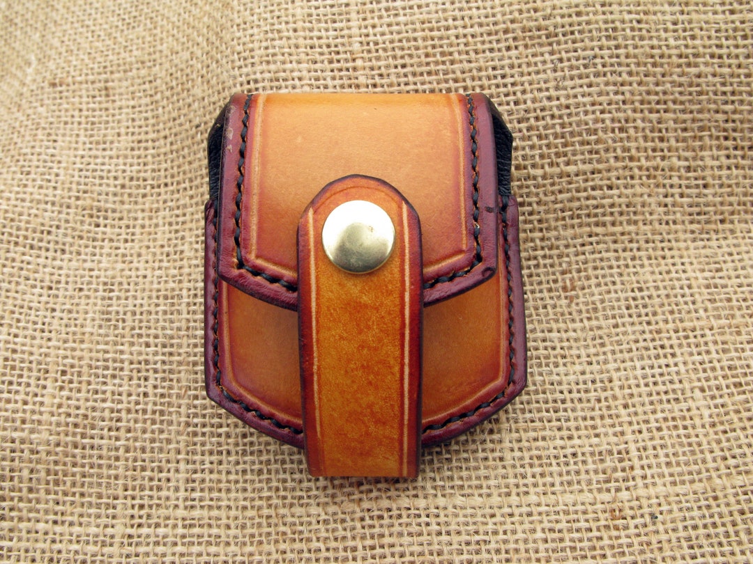 Handmade Leather Pocket Fob Watch Pouch - Etsy