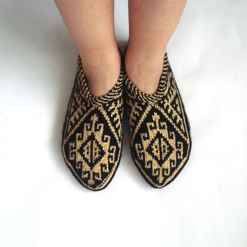 Boho Slippers - Etsy UK
