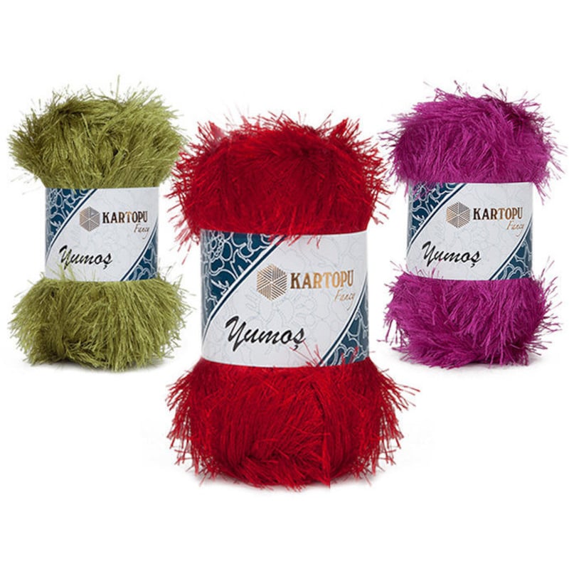 Fluffy Yarn - Etsy