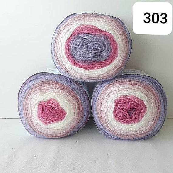 3 Skeins Madame Zimbul Cake Yarn Sweet Roll Yarn 150 Gr | Etsy