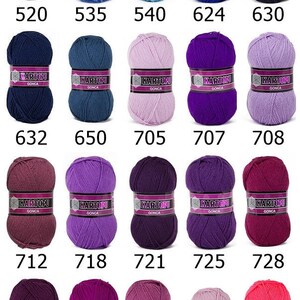 Kartopu Gonca Acrylic Knitting Sweater Yarn, Baby Soft Yarn, Winter ...
