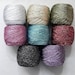 Crochet Metallic Thread, Crochet Lurex Yarns, Glitter Mercerized Cotton ...
