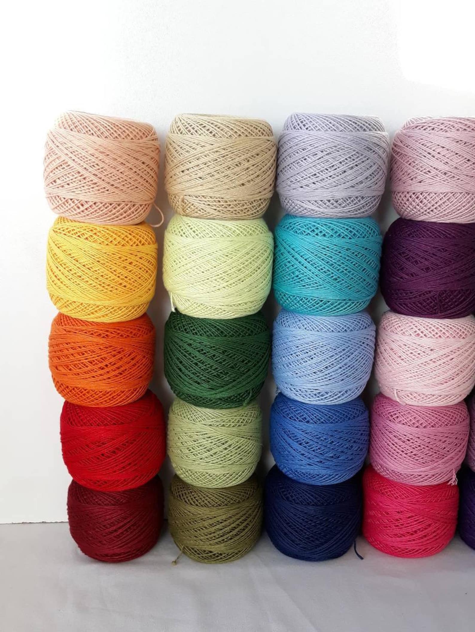 Cotton Crochet Lace Thread Size 5 Ulukardesler Ipekyolu - Etsy