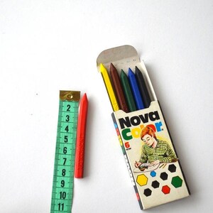 Nova Color Colored Pencils Crayons, Back to School Vintage Gift for ...