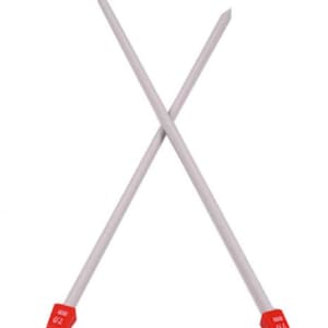 Aluminium Extra Long Knitting Blanket Needles 60 Cm - 24 Inches, Single ...