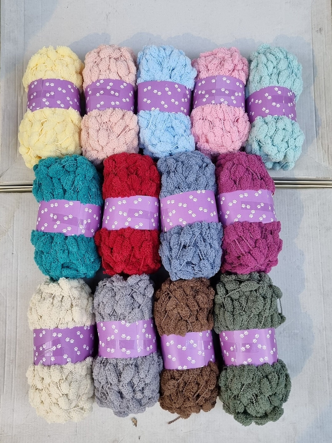 Pom Pom Yarn, Pon Pon Yarn, Puff Ball Yarn, Rico Pompon Pompom Ponpon ...