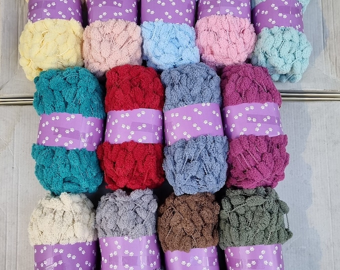 Pom Pom Yarn, Pon Pon Yarn, Puff Ball Yarn, Rico Pompon Pompom Ponpon ...