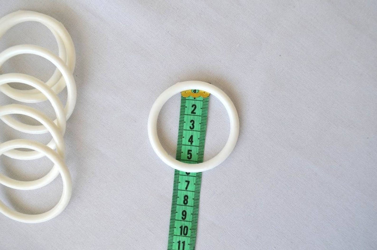 Plastic Macrame Rings 10 Pcs 44mm 58mm 78mm Round Hoops - Etsy