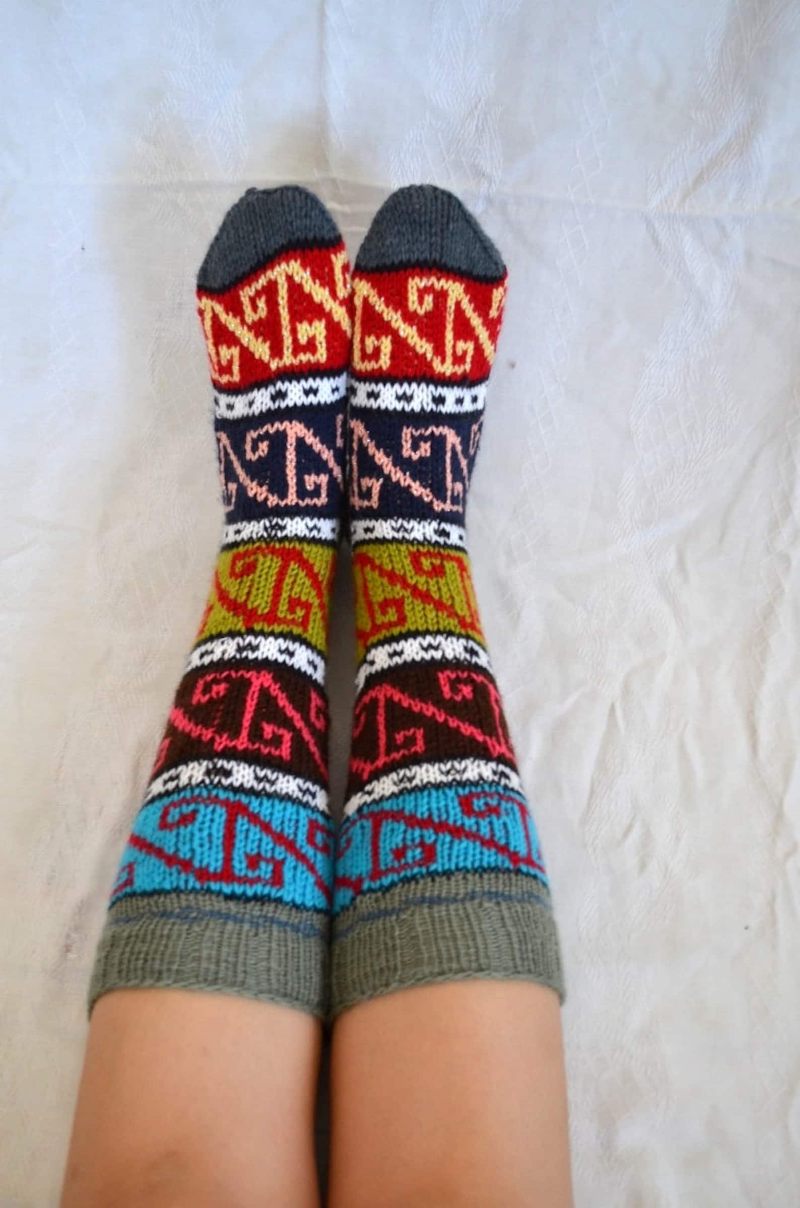 Yoga Socks T For Yogi Grip Socks Yoga Leg Warmers Piyo Etsy