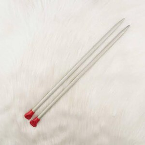 Aluminium Extra Long Knitting Blanket Needles 60 Cm - 24 Inches, Single ...