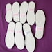 Perforated Felt Insoles for Crochet, Soles for Slippers, Felt Soles ...