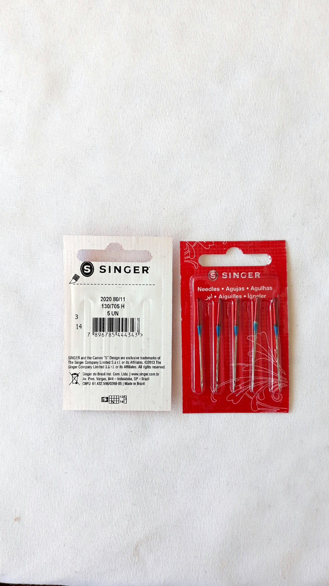 Singer Sewing Machine Needles 2020 Sewing Needles 80/11 - Etsy