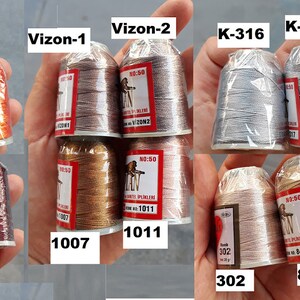 10 Pcs Polyester Lace Crochet Thread, 20 Gr Size 50, Oya Lace Crochet ...