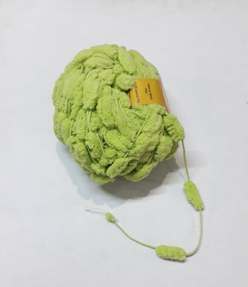 Pom Pom Yarn Pon Pon Yarn Puff Ball Yarn Ice Cocoon Pompom | Etsy