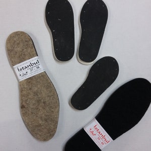 Perforated Felt Insoles for Crochet, Soles for Slippers, Felt Soles ...