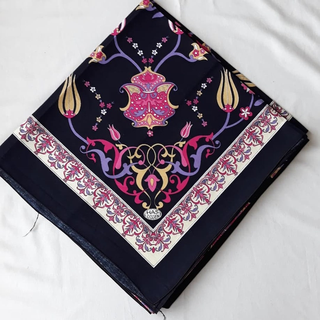 Ethnic Table Cloth Square, Traditional Turkish Tokat 59" X 59 ...