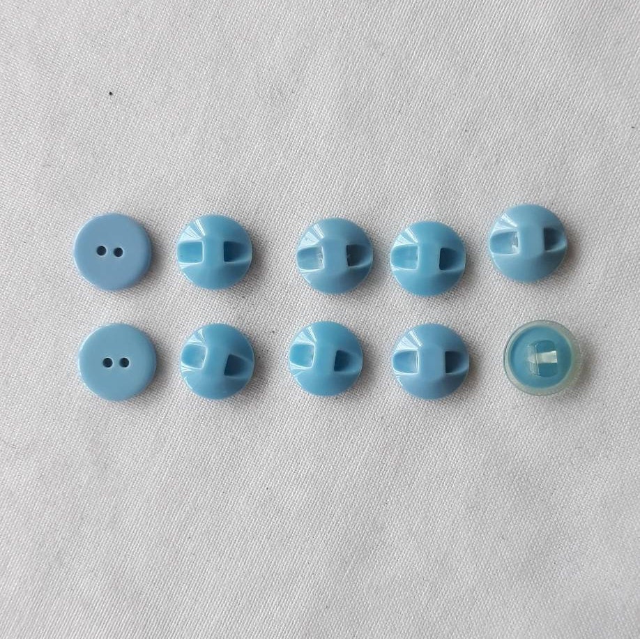 Blue Baby Buttons Baby Knitting Plastic Buttons Blue Car - Etsy UK