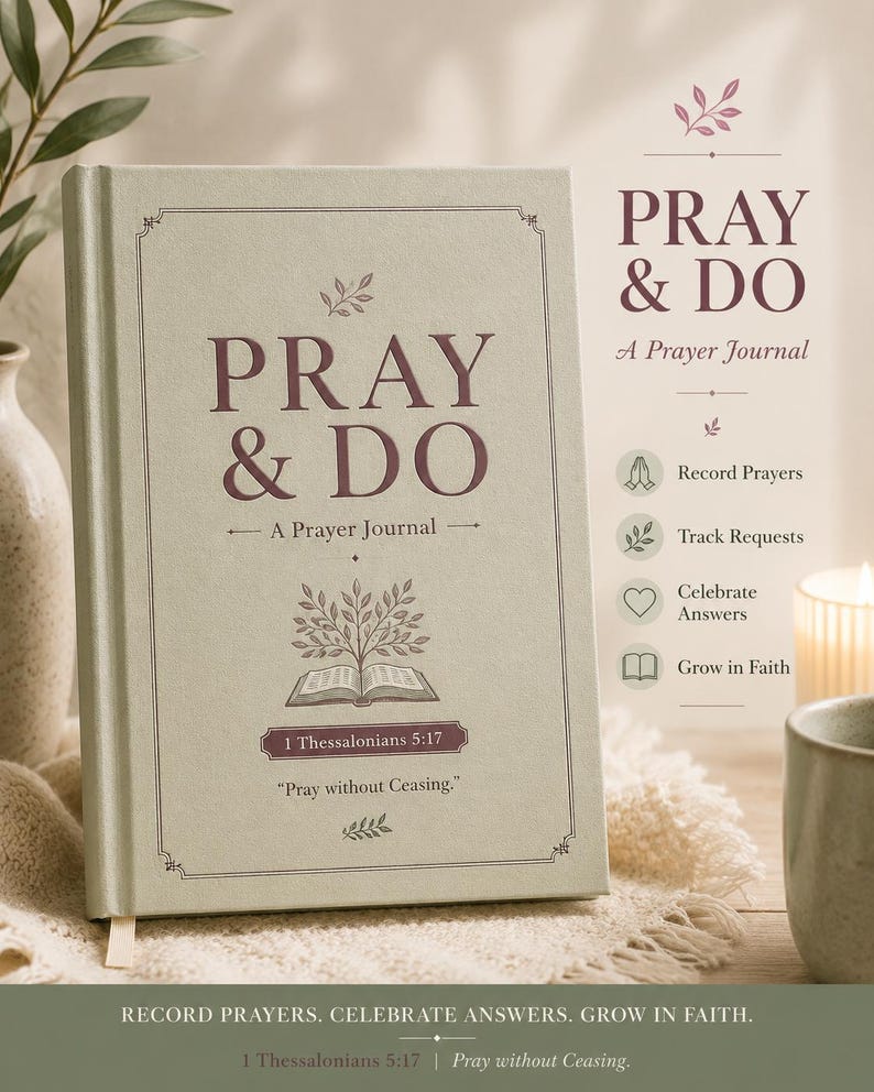 Christian Prayer Journal | Pray & Do | Faith Planner, Goodnotes ...