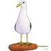 Seagull Print Whimsical Animal Art Print Corn Dog Art - Etsy