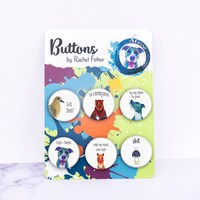 Funny Buttons - Etsy