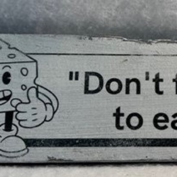 Copper Eat Sign - Etsy