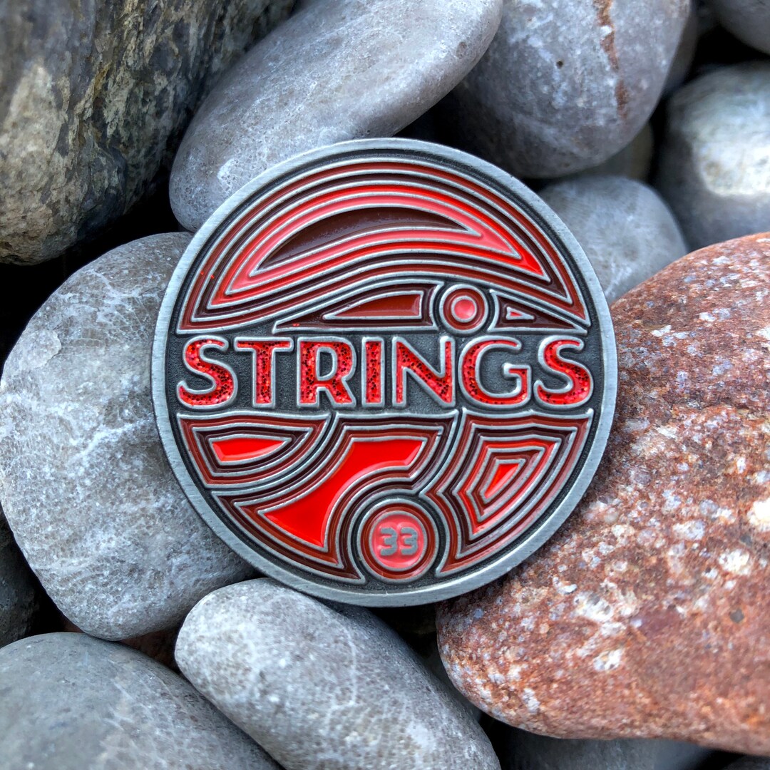 V10 Ruby Gem Badge (billy Strings) - Etsy