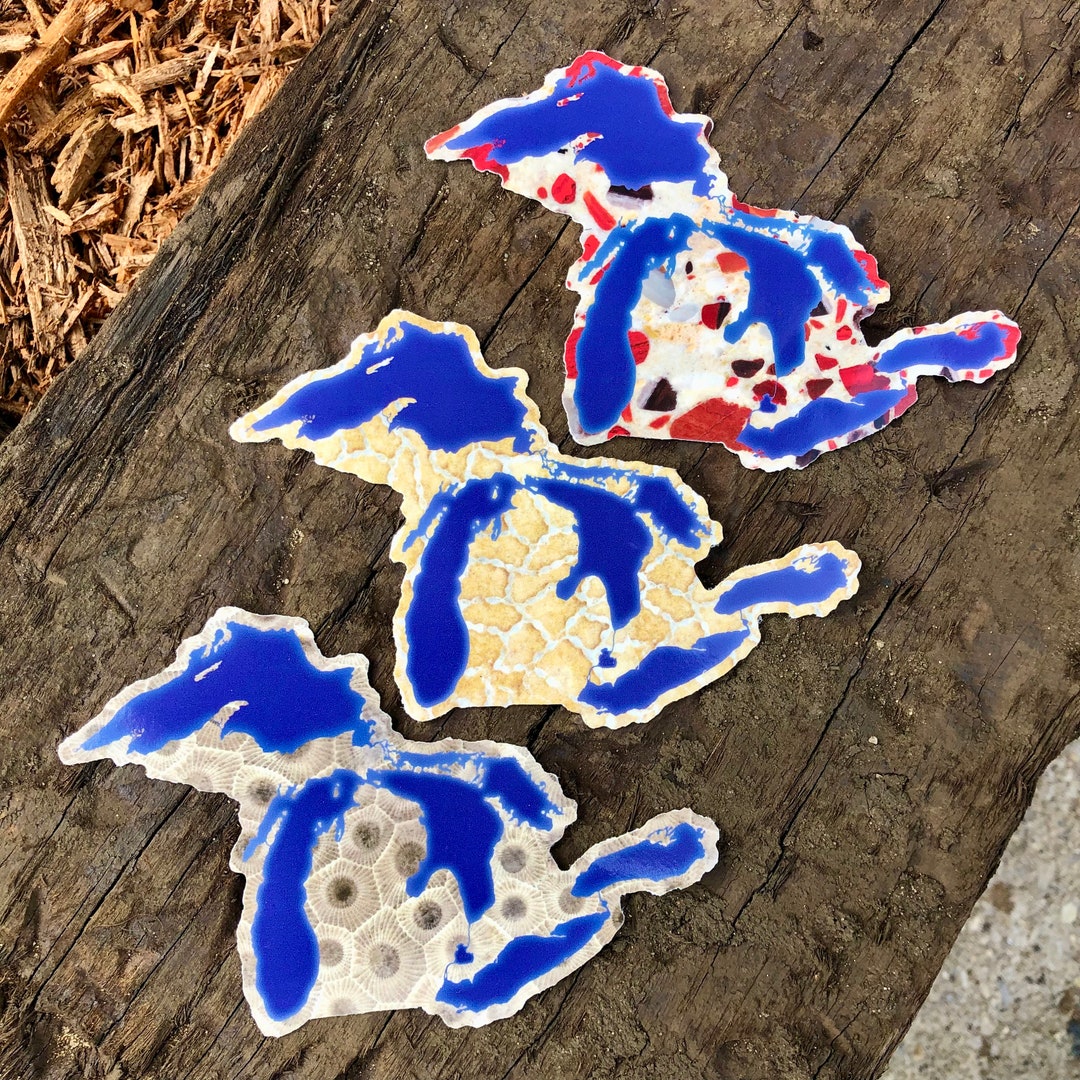 Great Lakes Sticker Pack - Etsy