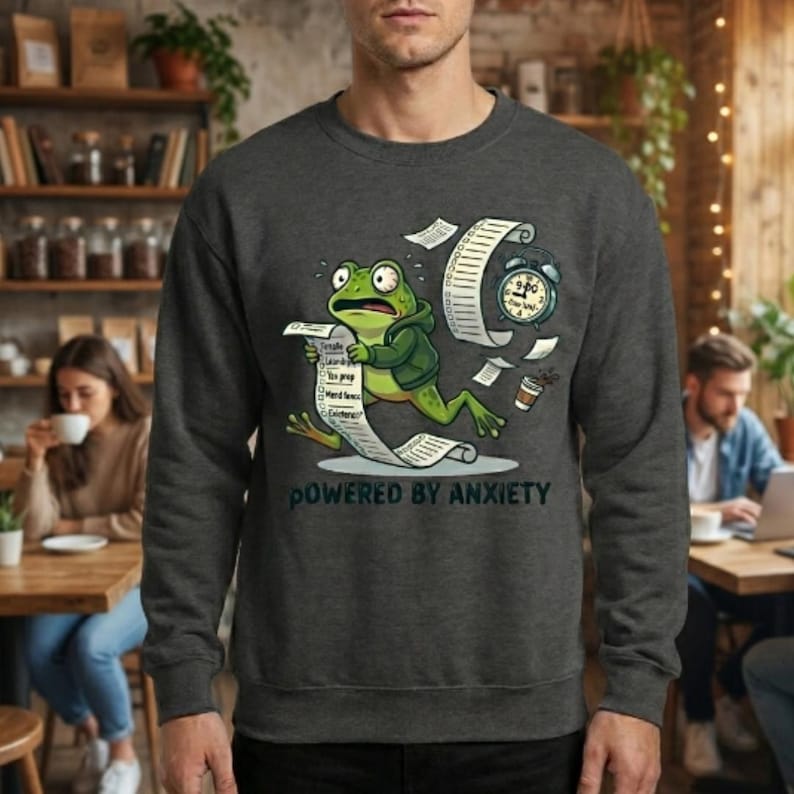 Sarcastic Frog PNG Bundle, Funny Quotes, Anxiety Coffee Meme Designs ...